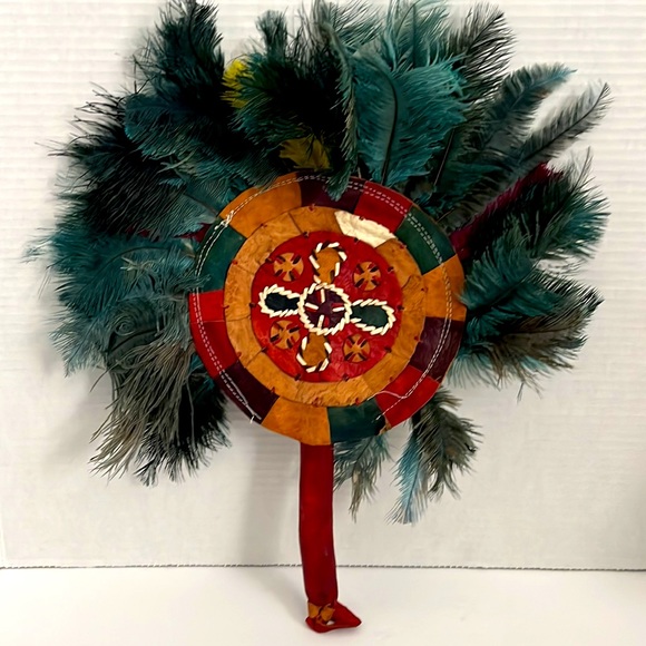 Accents | Smudge Native American Leather Feather Fan | Poshmark